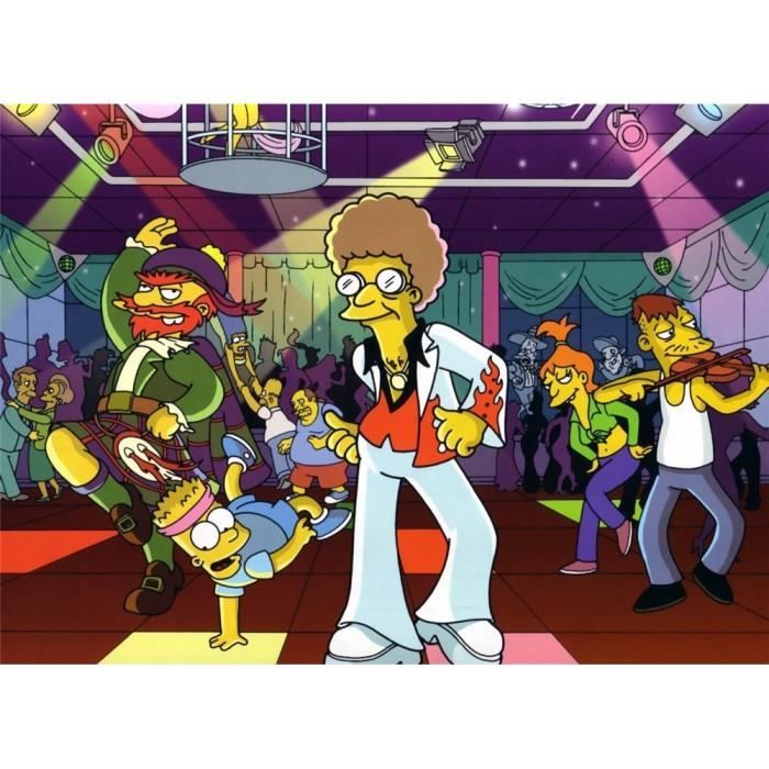 UNJS-276 Sftdf Les Simpsons, Kit Numérique De Peinture Au Diamant ...