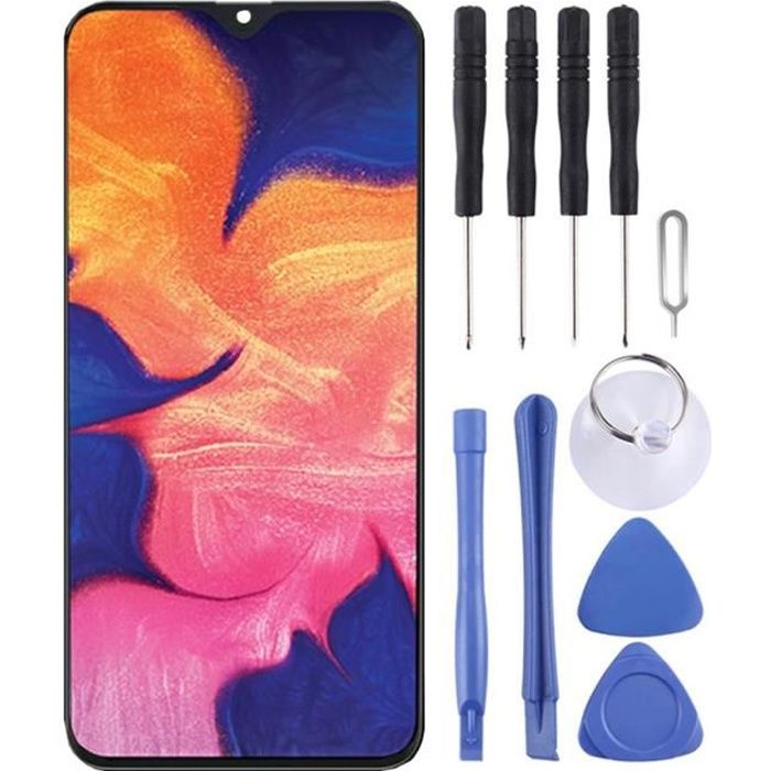 Écran LCD + écran Tactile Compatible pour Samsung Galaxy A10 Noir Écran ...