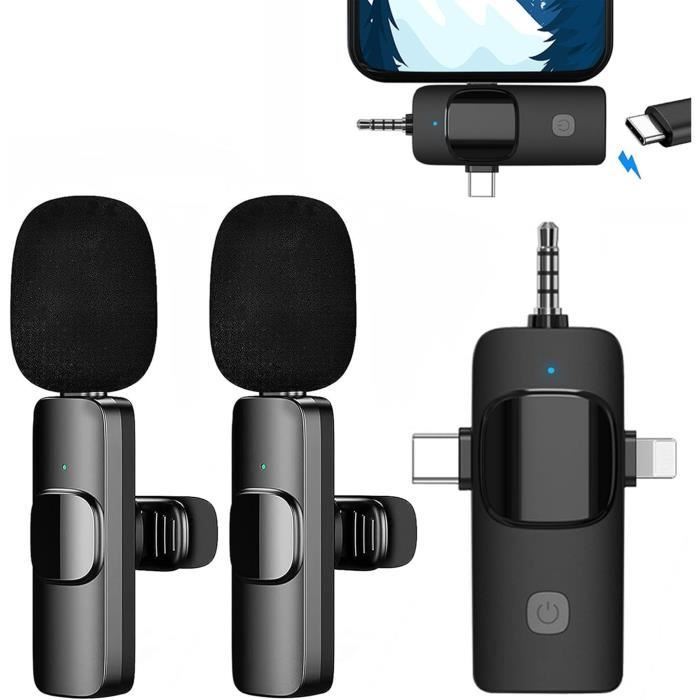 Micro Cravate Sans Fil, Pour Iphone-Ios-Android-Pc-Laptop, Micro Sans ...