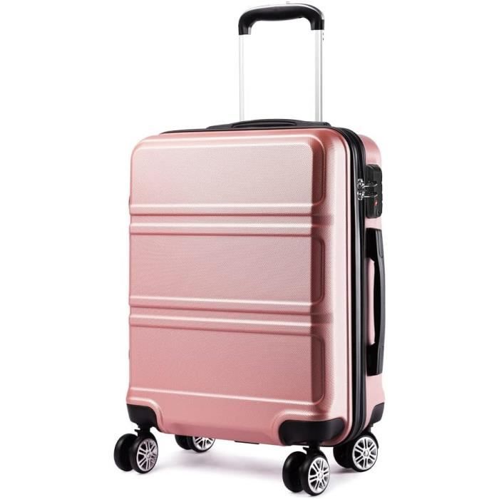 Valise Moyenne 65Cm Rigide Abs Valise De Voyage 24 Pouces À 4 Roulettes ...