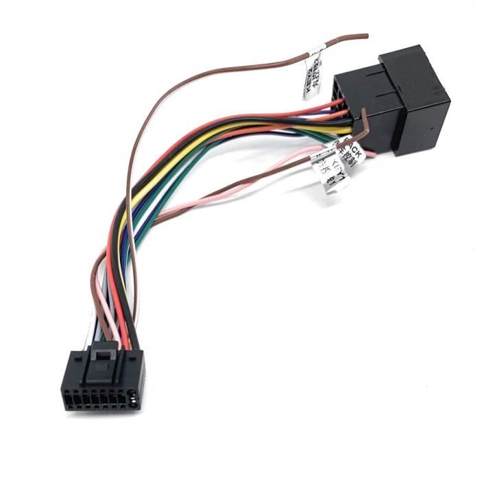 Adaptateur Cablage Faisceau Pour Autoradio Android À 16 Bronches - C ...