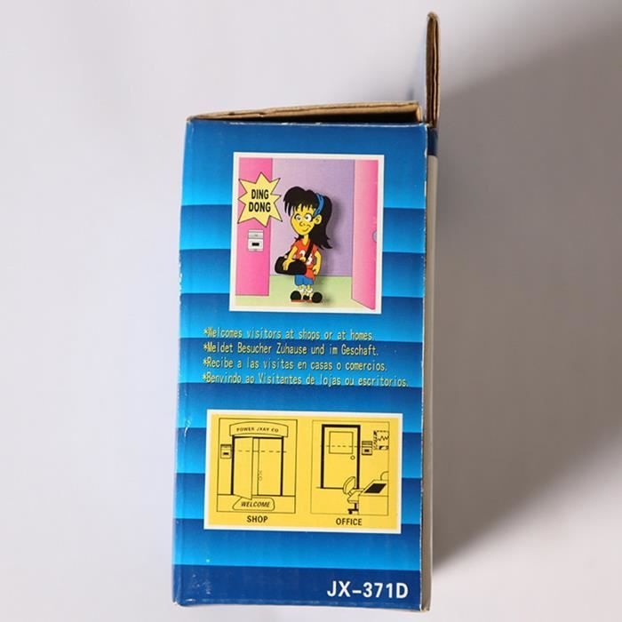 Sonnette À Capteur De Mouvement Sonnette De Porte Commerciale Fil, Son ...