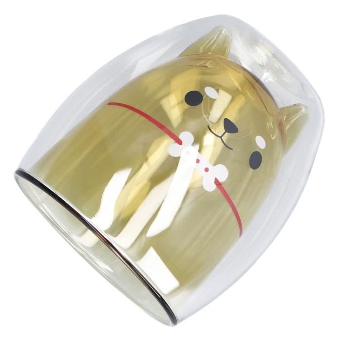 EBTOOLS Tasse à double paroi mignonne Dessin animé Double paroi tasse ...