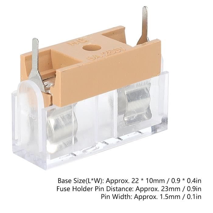EJ.life Porte-fusible 20PCS fuse holder, mini fuse box, fuse assembly ...
