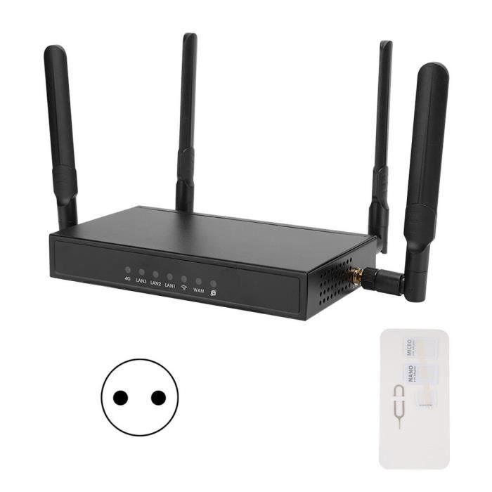 EJ.life routeur 4G industriel EDUP AZ800 300Mbps Routeur WiFi industriel sans fil 4G LTE Routeur ...