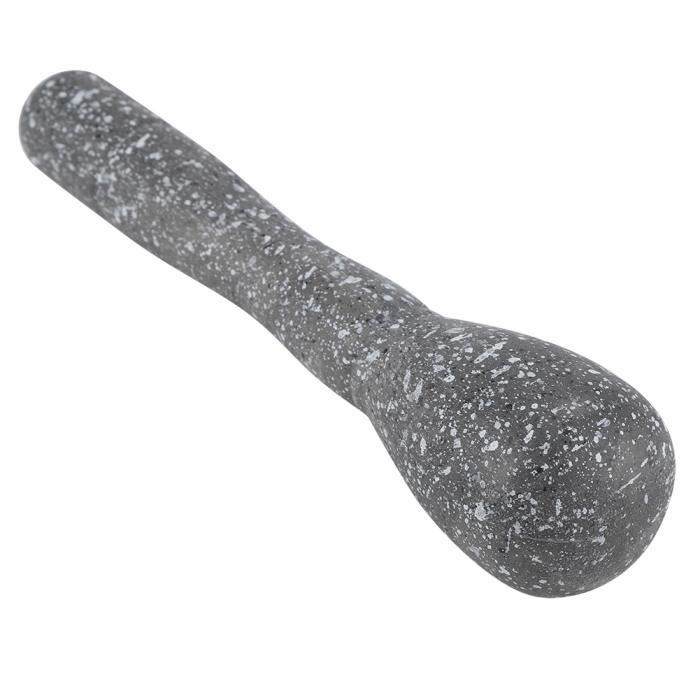 Pilon de cuisine Broyeur manuel en plastique pour ail, épices, herbes ...