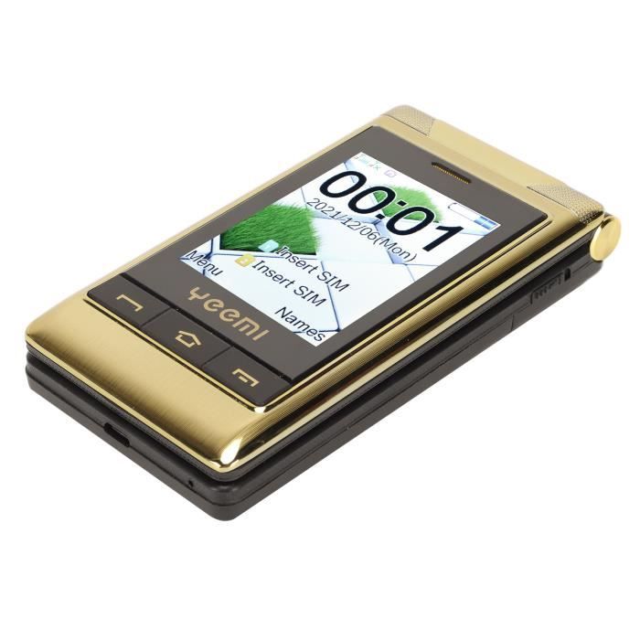 MSA Retourner Le Téléphone Portable Flip 2G Seniors Phone 3,0 Pouces ...