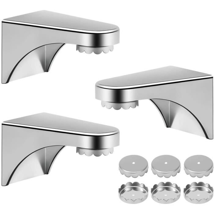 Support Et Distributeur Lot 3 Porte Savon Magnétique Aimanté Ventouse ...