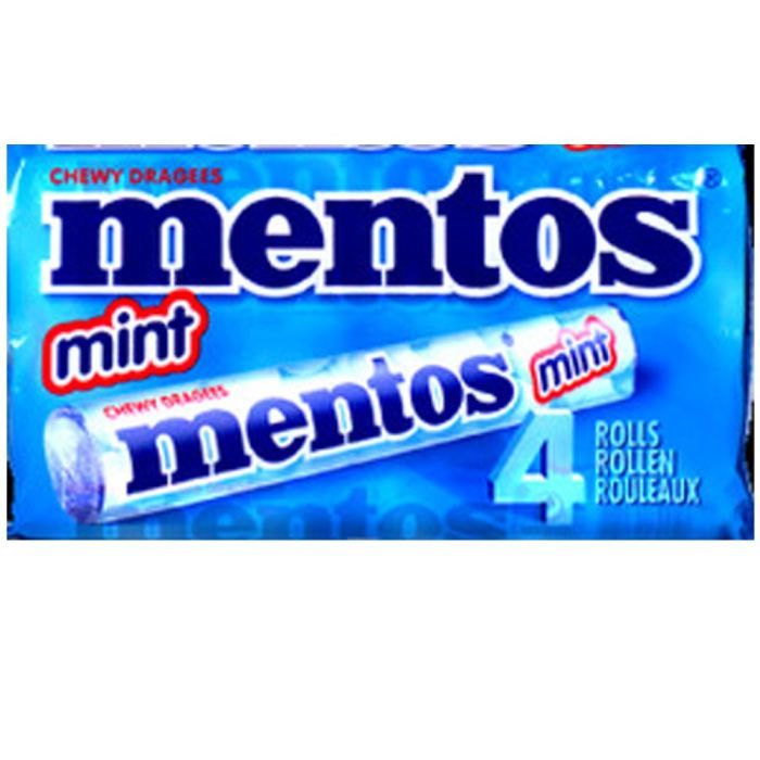 MENTOS Menthe 4 rouleaux 152g - Cdiscount Au quotidien