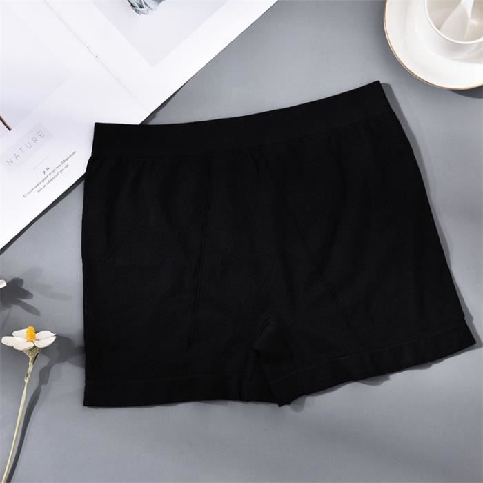 Sous-vêtement,Short Push-Up taille haute pour femme,sous-vêtement de ...