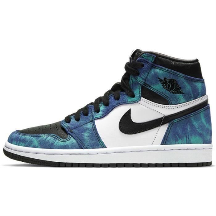 Basket aiir-joordans 1 Retro High Tie Dye (GS) Chaussure de Sport AJ 1 ...