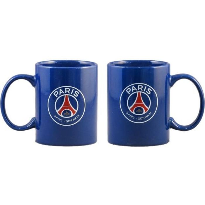 Mug en céramique - PARIS SAINT GERMAIN - Bleu - Hauteur 9.5 cm ...