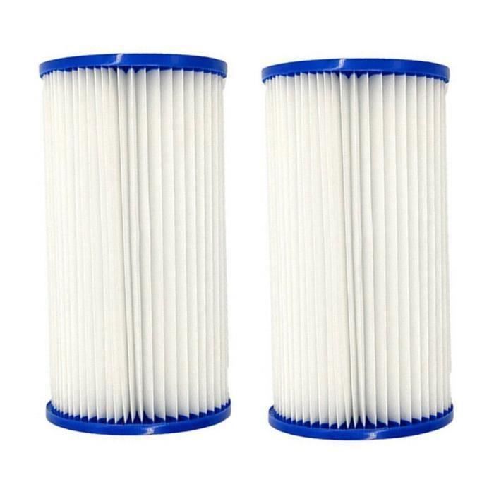 Happy-Lot de 2 cartouches filtrantes de rechange réutilisables pour ...