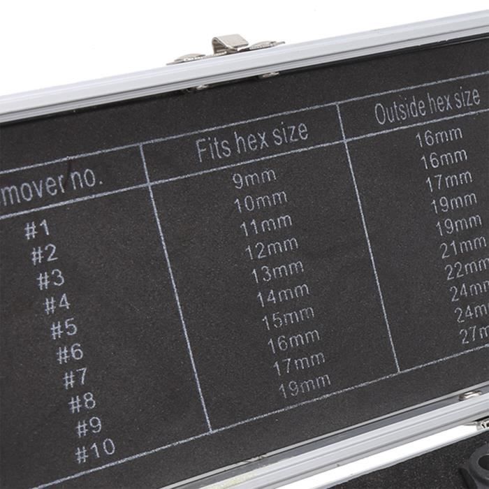 MAD extracteur de boulon d'écrou endommagé 10 pièces extracteur d'écrou ...