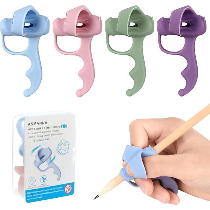 Guide Doigt Enfant, Aide Écriture Guide Doigt Ergonomique Grips, Grips ...