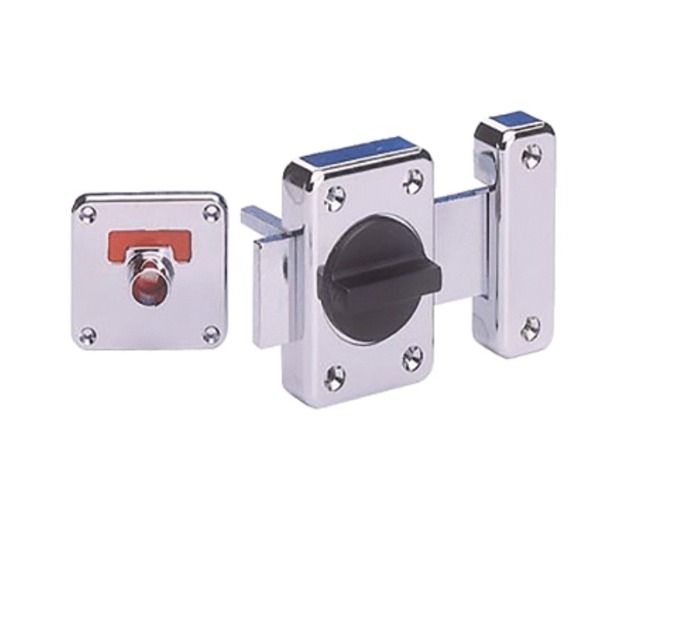 Verrou WC avec clé carré de décondamnation chromé - VACHETTE - 13762000 ...