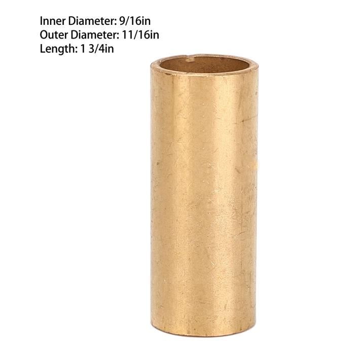 Ashata 8Pcs Trailer Bronze Leaf Spring Shackle Bushings ID 9/16in OD 11 ...
