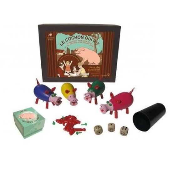 Jeu du cochon en bois - Cdiscount Jeux - Jouets