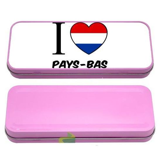 Boite à cayon - metal - Rose LMK JAIME LES PAYS BAS - Cdiscount Beaux ...