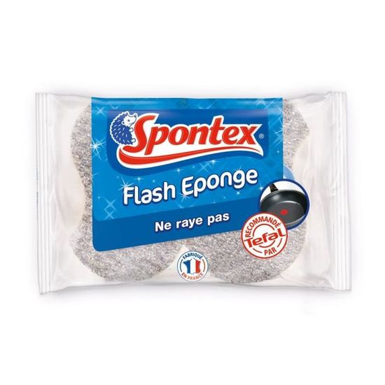 Flash éponges x 2 Spontex - Cdiscount Au quotidien