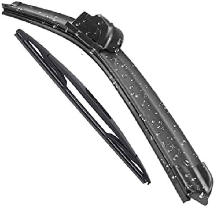 Pièces d'auto, pour r-enault, pour Twingo MK1 1993-2007 Kit de balais d'essuie-Glace Avant ...