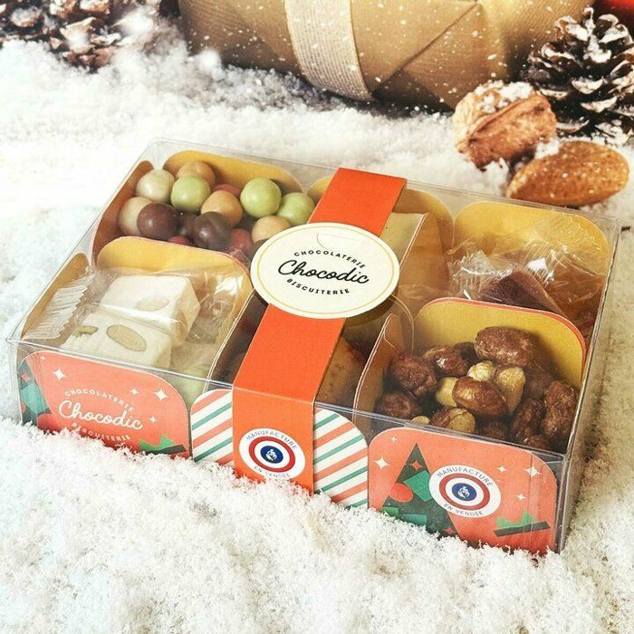 Coffret 6 spécialités gourmande de Noël - Confiserie de Noël ...