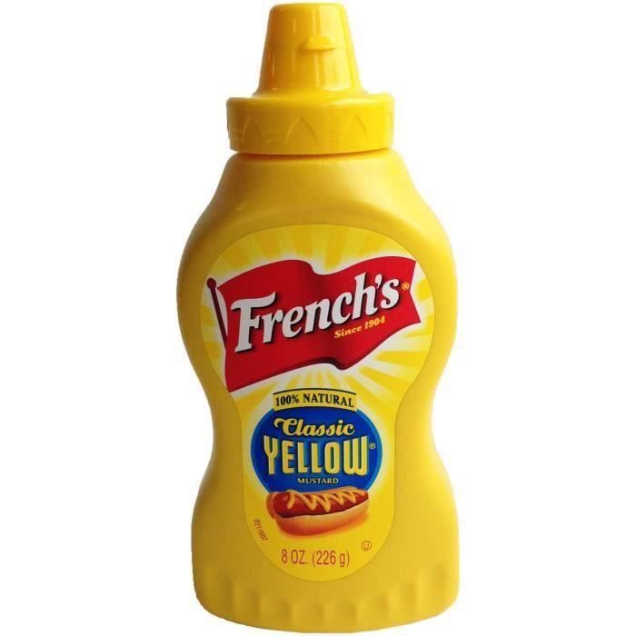 FRENCH'S Sauce Moutarde Squeeze - 226 g - Cdiscount Au quotidien