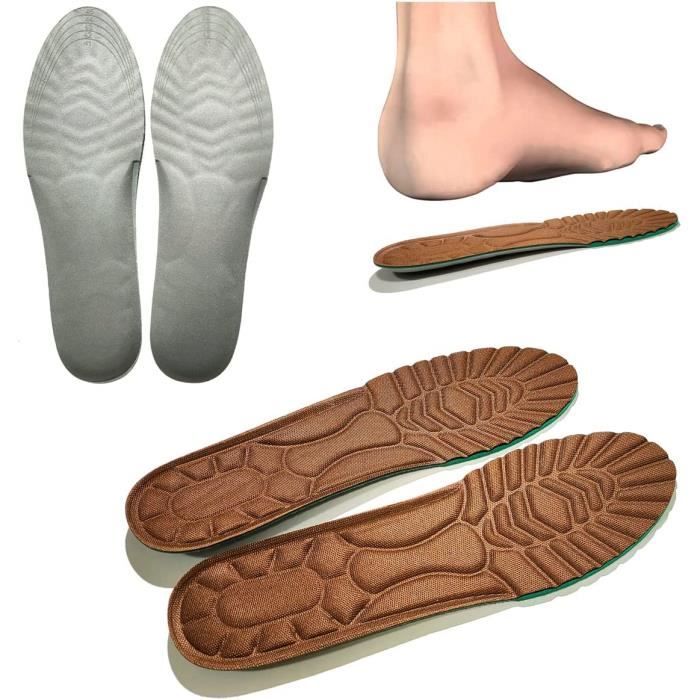 Semelles Orthopédiques - Universelles Usage Quotidien Mousse À Mémoire ...