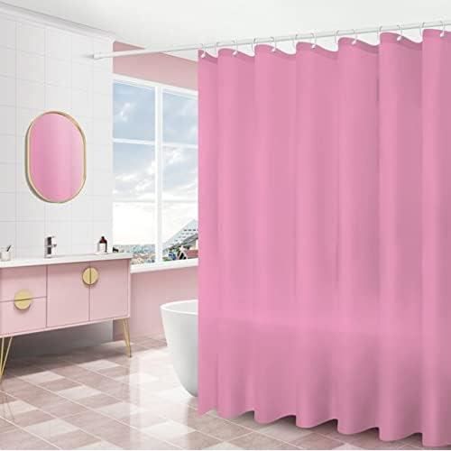 Rideau de Douche Rose - PEVA sans plastifiants - Imperméable - 180 x ...