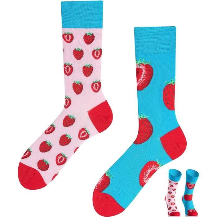 Colours Fantaisie Chaussettes Rigolotes Homme Et Femme Motif Drôle Et ...