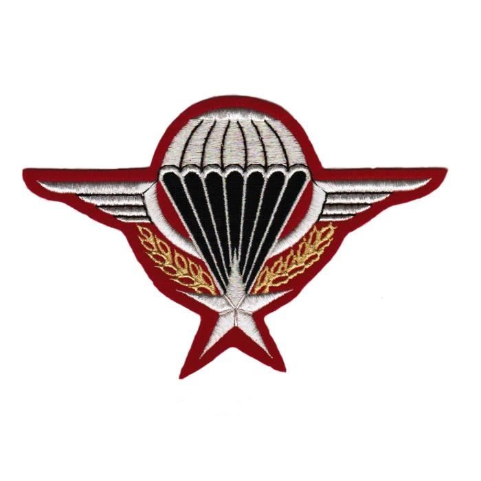 ECUSSON - PATCH BREVET PARA PARACHUTISTE ROUGE A COUDRE - Cdiscount Beaux-Arts et Loisirs créatifs