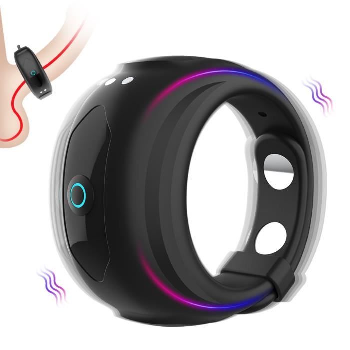 Anneau de pénis vibrateur 3 en 1, masseur de Prostate masculin, sans fil, à distance, Plug Anal ...