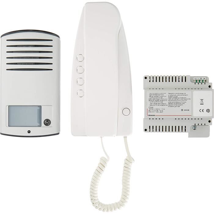 Kit audio analogique - BTICINO - BT/A-KIT A1 SPRINT+L2000 - Filaire ...