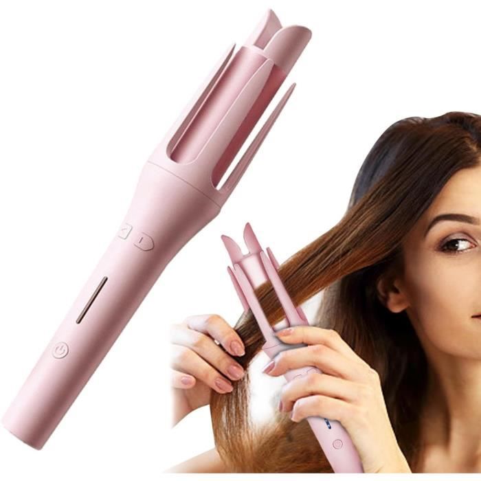 Fer À Friser Rotatif,Fer À Friser Bigoudi Automatique - Fer À Friser À Ions Négatifs Avec ...