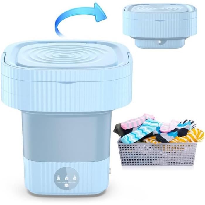 Mini Machine À Laver, Cuve À Linge Pliable De 10L Portable, Petite ...