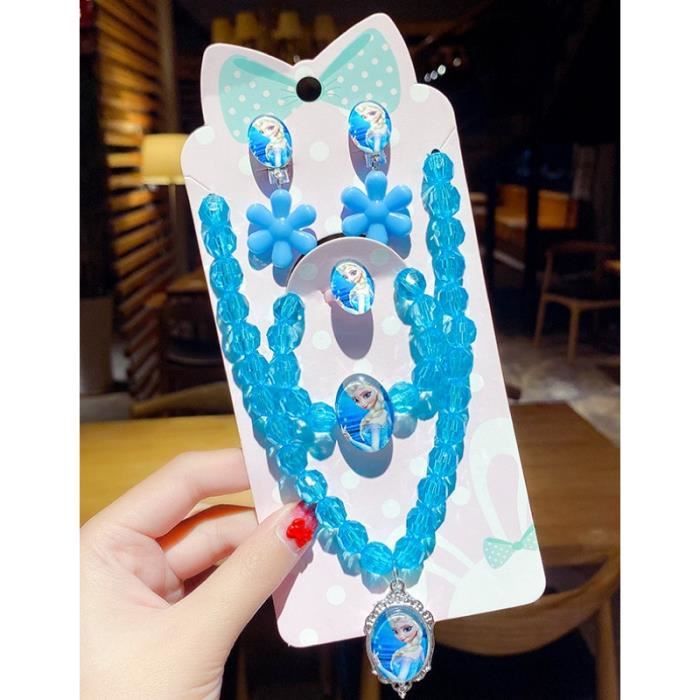 Diademe LCNP5 5 pièces ensemble/Disney Frozen collier enfants Aisha ...