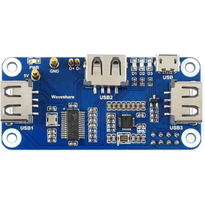 Poe Ethernet-Usb Hub Hat For Raspberry Pi Zero-Zero W-4B-3B-3B+, 3X Usb ...