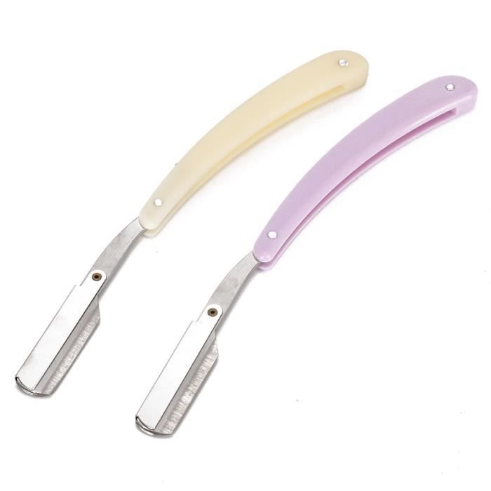 Rasoir manuel - KIMISS - Pliable - 2pcs - Ergonomique - Remplaçable ...