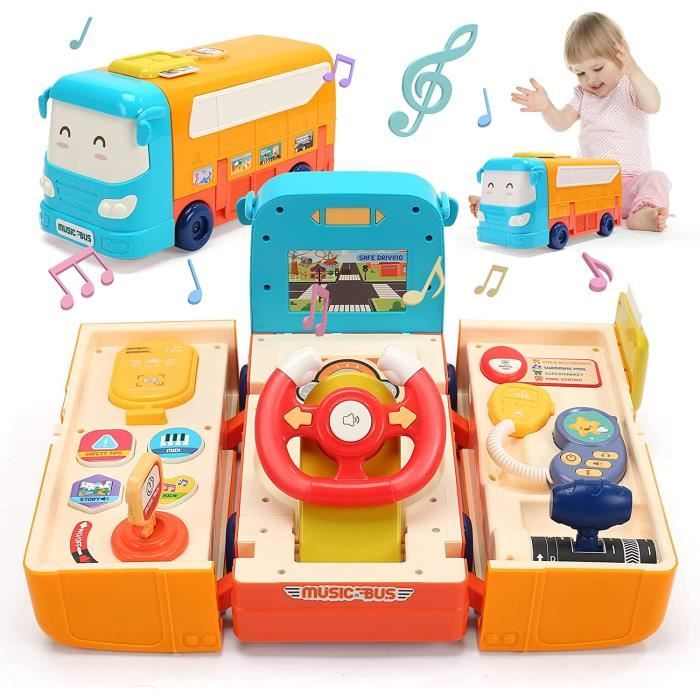 Jouet autobus scolaire - MARSEE - Simulation de conduite ...