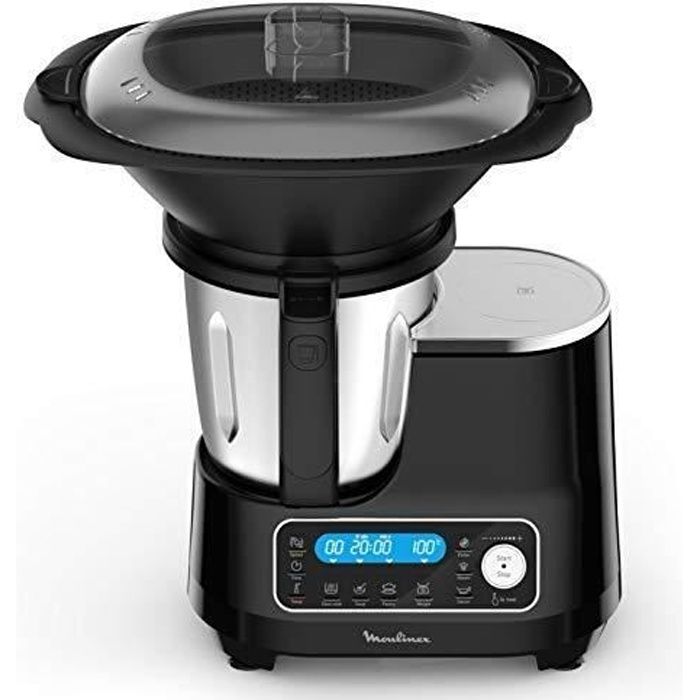 Moulinex Clickchef Robot Cuiseur multifonction compact, 3,6 L, 1400 W ...