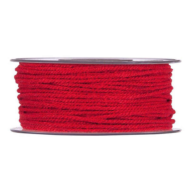 CORDE EN COTON ROUGE 3MMX50M Rouge - Cdiscount Bricolage