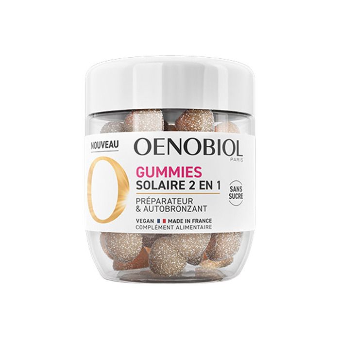 Complément alimentaire - OENOBIOL - Gummies Solaires - 60 Comprimés ...