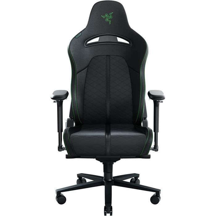 Razer Enki - Chaise de Jeu avec Support Lombaire integre, Chaise de ...