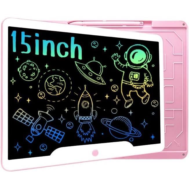 Tablette D'Écriture Lcd 15 Pouces, Tableau De Dessin Effaçable Avec ...