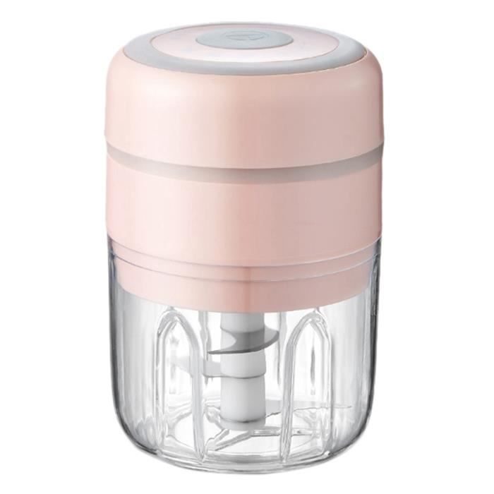 Mini Garlic Chopper Food Chopper,for Pepper Vegetable Nut 250ML,Pink ...