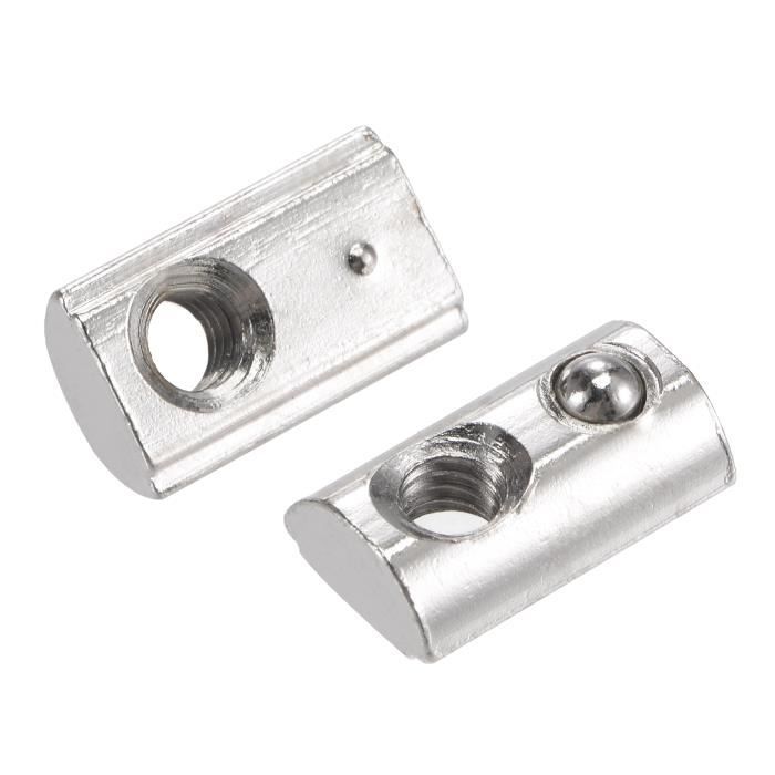 SOURCING MAP M4 Écrou pour Série 2020 Aluminium Extrusion Profilé Rail ...