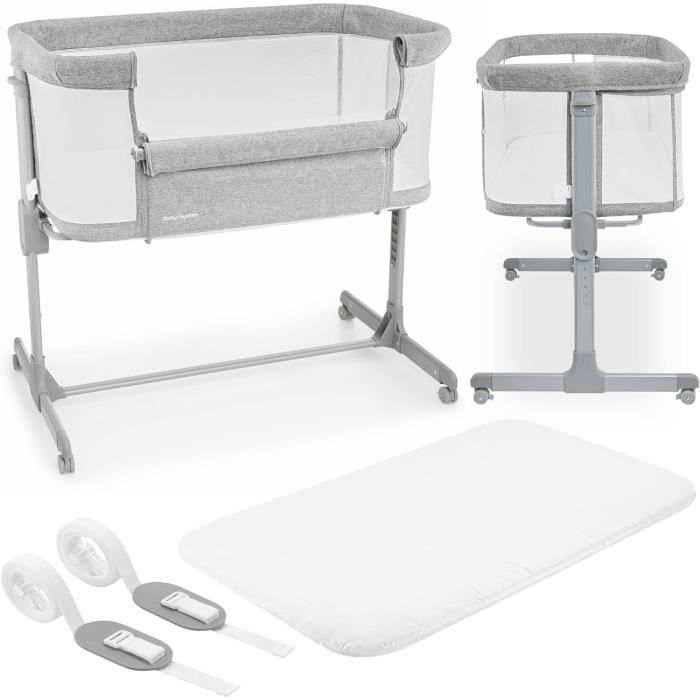 Moby-System LUNA 3in1 Lit Livraison Couleur Gris, pour Enfants jusqu'à ...