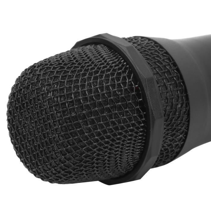 SURENHAP Micro à main karaoké en métal Microphone à Main, Matériau ...