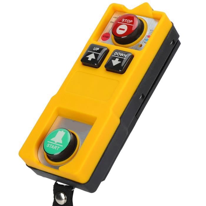 TMISHION Crane Remote Control, Hoist Controller 3 Proofing 2 Key Switch ...