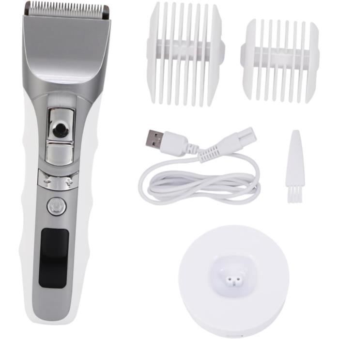1 Jeu Tondeuses À Cheveux Tondeuse À Cheveux À Écran Lcd Haircut Tondeuse Electrique Gazon Outil ...